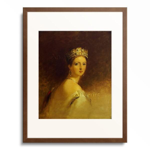 Artist: Sully, Thomas,1783-1872 Imagetitle: Queen Victoria. 1871 (Copy from Original Study of 1838) Medium: Oil/Canvas L...