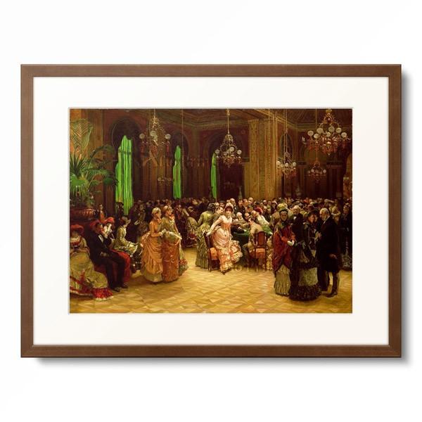 Artist: Bokelmann, Christian Ludwig,1844-1894 Imagetitle: The Casino, Monte Carlo. 1884 Medium: Oil/Canvas Location: Chr...