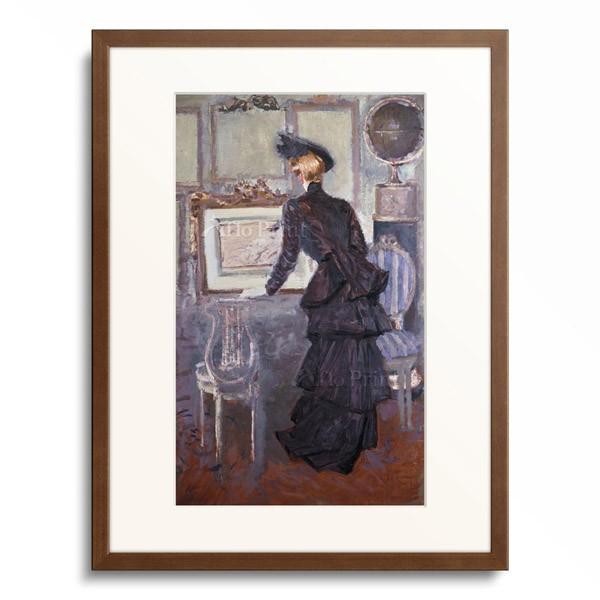 Artist: Helleu, Paul Cesar Francois,1859-1927 Imagetitle: Daisy, Princess of Pless in the Artist's Studio. 1907 Dimensio...