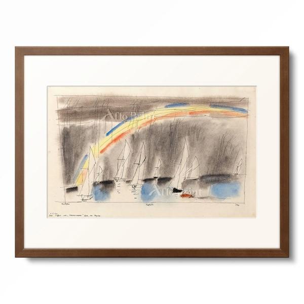 Artist: Feininger, Lyonel,1871-1956 Imagetitle: Regatta. 1926 Dimensions: 28,9 x 45,9 cm Medium: Watercolour,pencil and ...