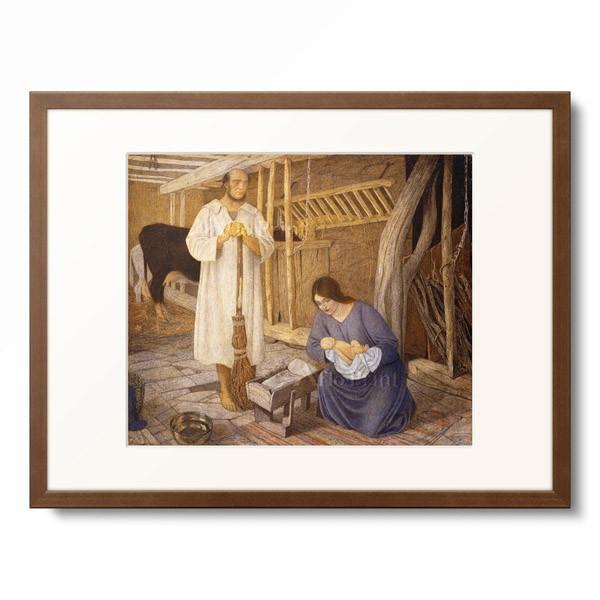 Artist: Gaskin, Arthur Joseph,1862-1928 Imagetitle: The Nativity. 1925 Dimensions: 39,4 x 47 cm Medium: Tempera Location...