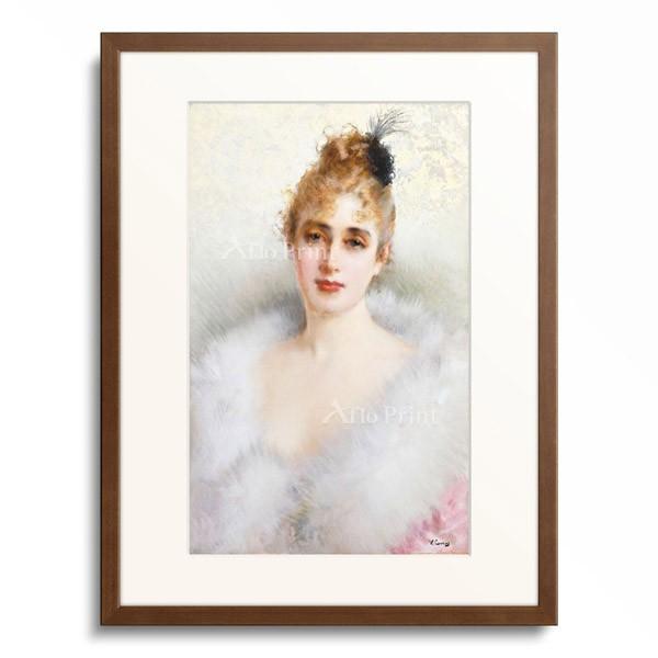 Artist: Corcos, Vittorio Matteo,1859-1933 Imagetitle: Ready for the Ball. Dimensions: 68.5 x 43 cm Medium: Oil/Canvas Lo...