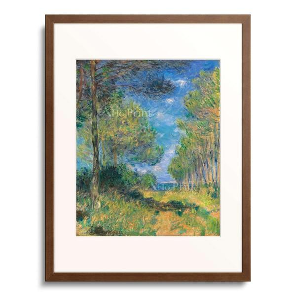 作家名:クロード・モネ  ( 1840年 - 1926年 ) 国籍:フランス ジャンル:印象派 Artist:Monet, Claude (1840-1926) Imagetitle:Conifers at Varengeville. 18...