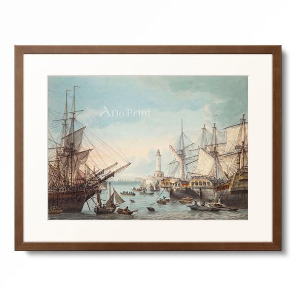 Artist: Atkins, Samuel,fl. 1787-1847 Imagetitle: Ramsgate. 1805 Dimensions: 28.2 x 39.3 cm Medium: Aquarell uber Bleisti...