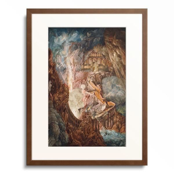 Artist: Gandy, Joseph Michael,1771-1843 Imagetitle: Pandemonium: The Bridge Over Chaos (Traditionally identified as an i...