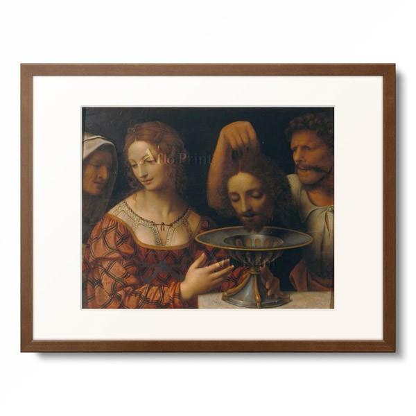 Artist: Luini, Bernardino,nach1480-1532 Imagetitle: Salome with the Head of St. John the Baptist. Dimensions: 51 x 52 cm...