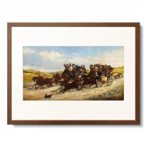 Artist: Maggs, John Charles,1819-1895 Imagetitle: A Liverpool to Manchester Race with a Hunt Beyond. 1880 Dimensions: 51...