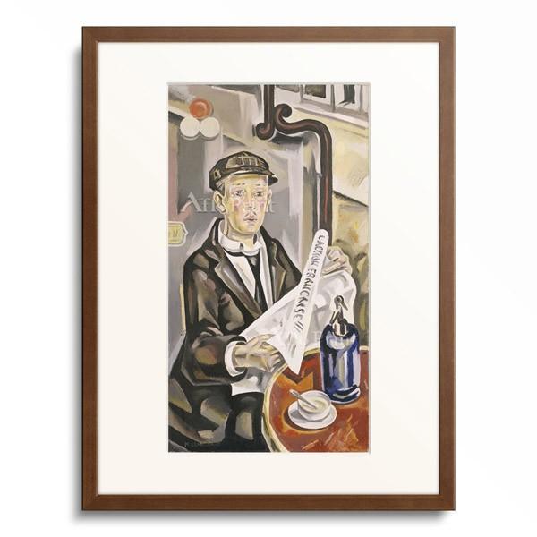 Artist: Blanchard, Maria,1881-1932 Imagetitle: The King Of The Street Peddlers. Ca. 1924 Dimensions: 101 x 55.8 cm Mediu...