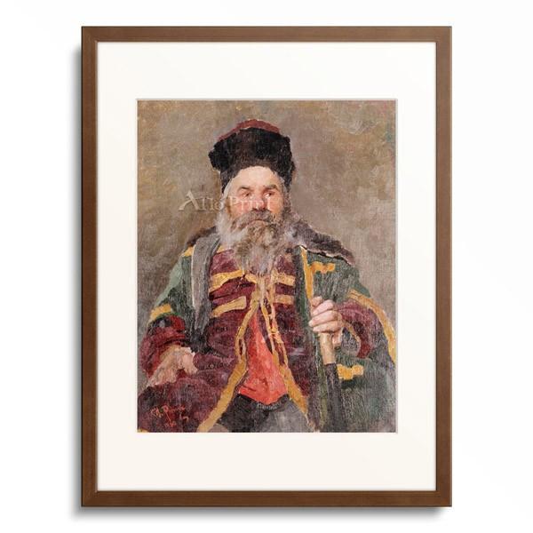 Artist: Repin, Ilja Efimowitsch,1844-1930 Imagetitle: Portrait of a Cossack Nobleman. 1880 Medium: Oil/Canvas Location: ...