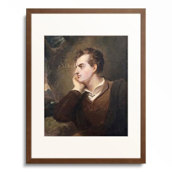 Artist: Sully, Thomas,1783-1872 Imagetitle: Lord Byron (after the original portrait of Byron by Richard Westall). Dimens...