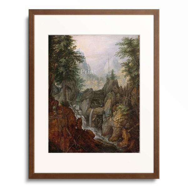 Artist: Savery, Roelant Jakobsz,1576-1639 Imagetitle: Mountainous landscape. 1608 Dimensions: 21,6 x 16,6 cm Medium: on ...