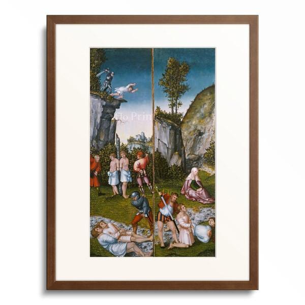 作家名： ルーカス・クラナハ (1472年 - 1553年)国籍： ドイツジャンル： 北方ルネサンス Artist: Cranach the Elder, Lucas,1472-1553 Imagetitle: The martyry of...