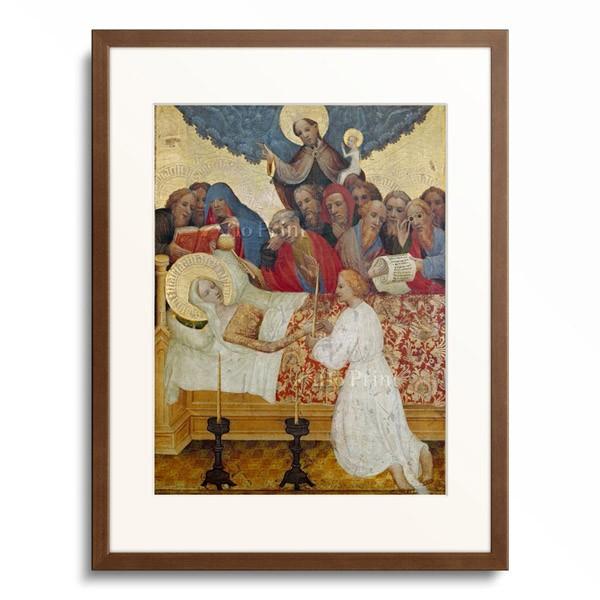 Artist: Master of the golden Panel Imagetitle: The Golden Panel. The Death of the Virgin. About 1418/20 Medium: Mixed te...