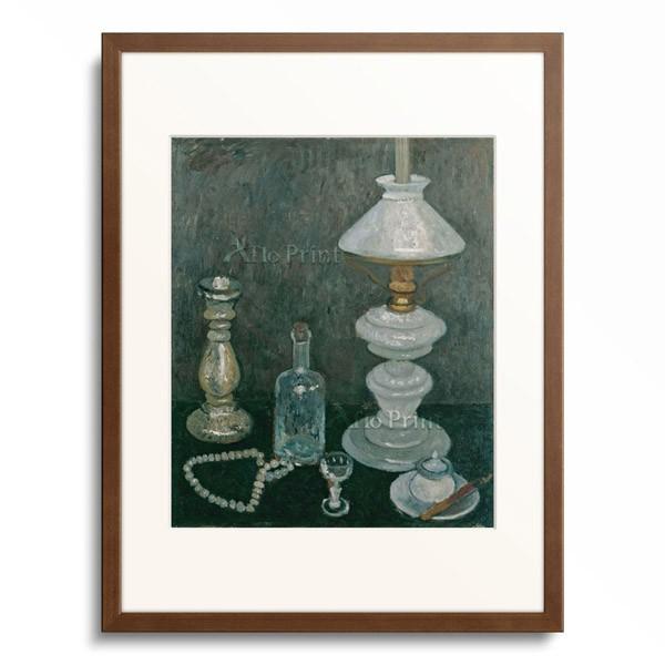 Artist: Modersohn-Becker, Paula,1876-1907 Imagetitle: Still life with white lamp. 1906 Dimensions: 70,5 x 58 cm Medium: ...
