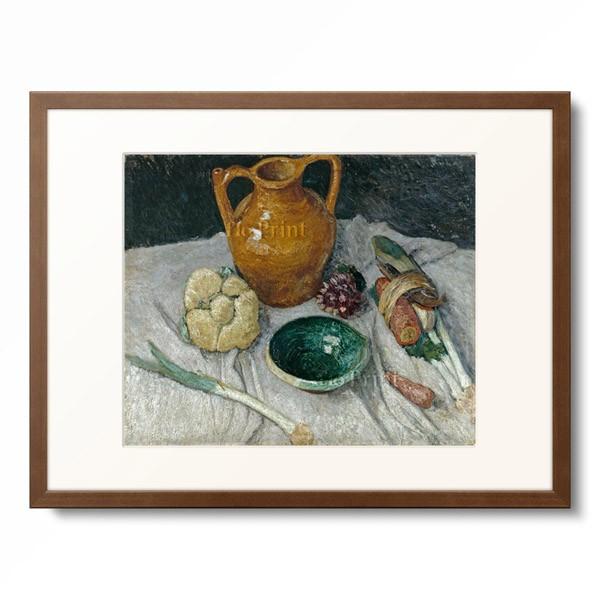 Artist: Modersohn-Becker, Paula,1876-1907 Imagetitle: Still life with yellow jug. 1905 Dimensions: 59,3 x 71,5 cm Medium...