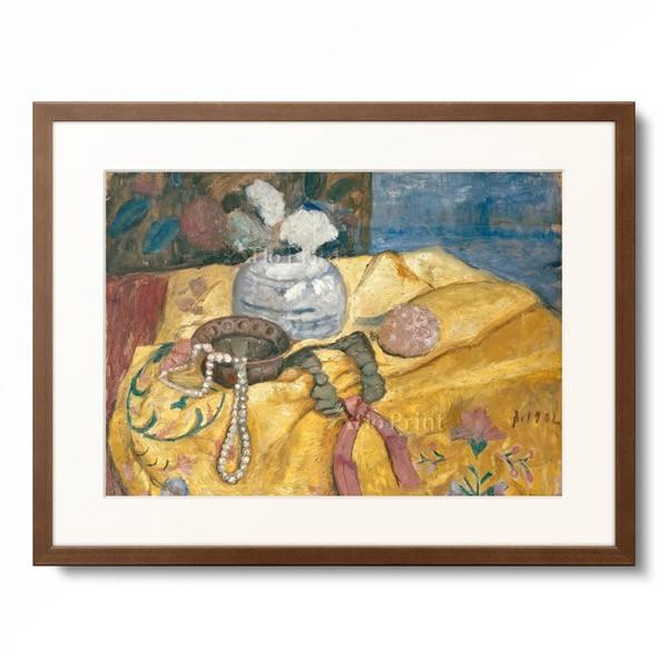 Artist: Modersohn-Becker, Paula,1876-1907 Imagetitle: Still life with pearls and vase. 1902 Dimensions: 52 x 73,5 cm Med...