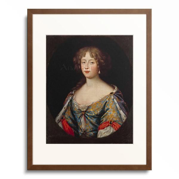 Artist: Mignard, Pierre,1612-1695,and workshop Imagetitle: Portrait of Elisabeth-Charlotte of Orleans. About 1678 Dimens...