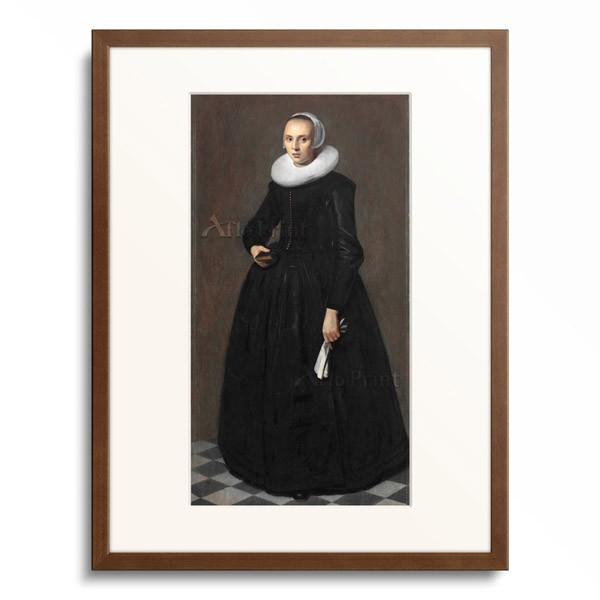 Artist: Wieringa, Harmen Willemsz.,active 1632/44-1650 Imagetitle: Portrait of a young woman. About 1635 Dimensions: 56,...