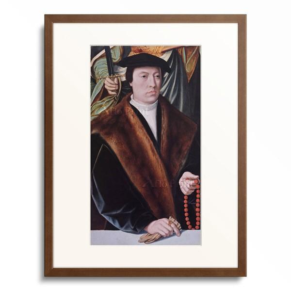 Artist: Bruyn d.A., Bartholomaus,1493-1555 Imagetitle: Portrait of a donator. About 1540 (see also image 35265) Dimensio...