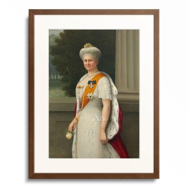 Artist: Hering, Adolf Emil,1863-1932 Imagetitle: Portrait of empress Augusta Victoria. (see also image 35281) Dimensions...