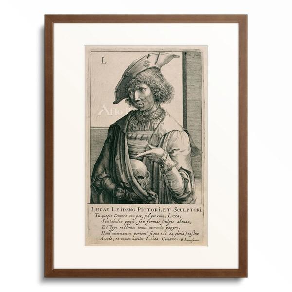 Artist: Hondius, Hendrik,1573-1650 Imagetitle: Lucas van Leyden. From: Pictorum aliquot celebrium praecipuae germaniae i...