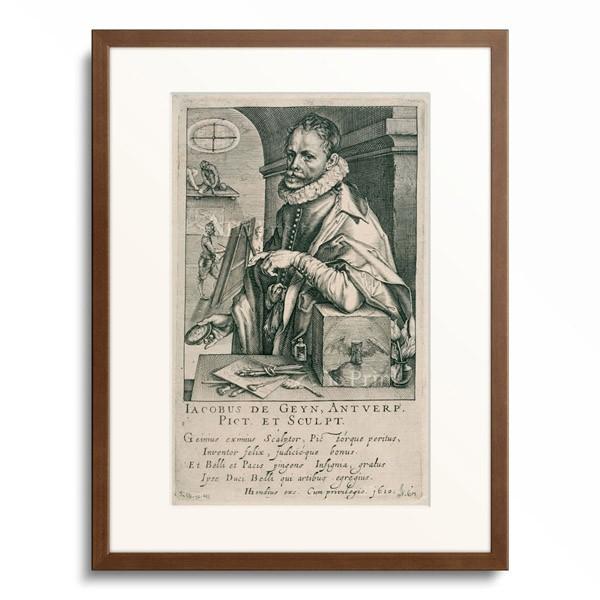 Artist: Stock, Andries Jacobsz.,ca. 1580 - after 1648 Imagetitle: Jaques de Gheyn. Dimensions: 19,2 x 11,7 cm Medium: co...