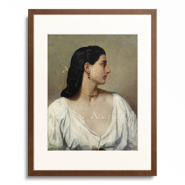 Artist: Feuerbach, Anselm,1829-1880 Imagetitle: Nanna. 1864 Dimensions: 60,5 x 47 cm Medium: oil/canvas, Location: Hanno...