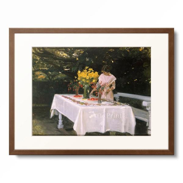 Artist: Ancher, Michael Peter,1849-1927 Imagetitle: Preparing the Table. Medium: oil/canvas Location: Christie's Images Ltd