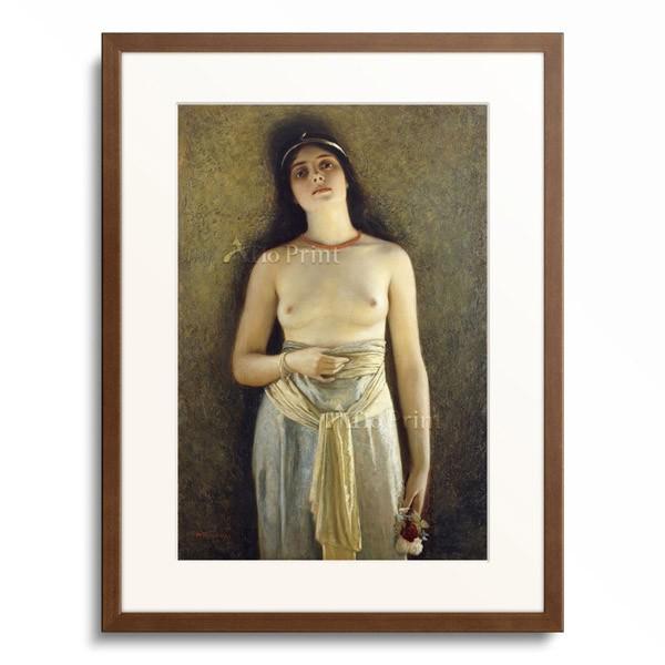 Artist: Nonnenbruch, Max,1857-1922 Imagetitle: The Odalisque. Dimensions: 95.5 x 65 cm Medium: Oil/Canvas Location: Chri...
