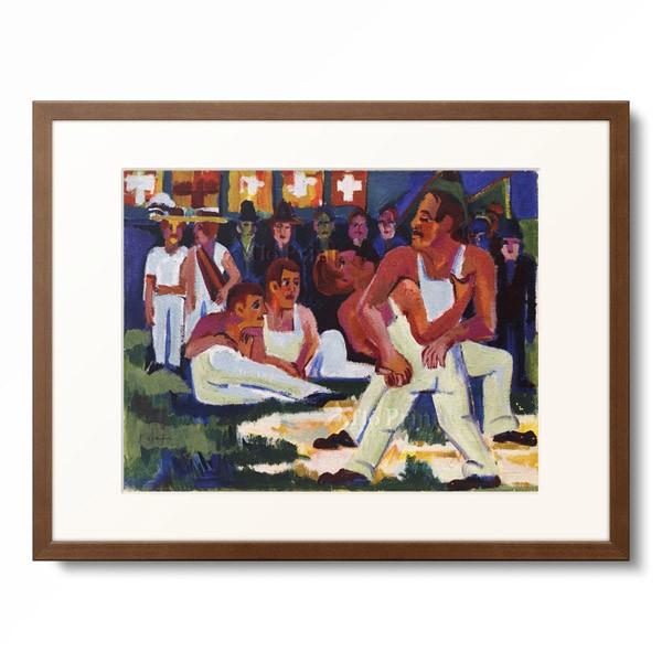 作家名： エルンスト・ルートヴィッヒ・キルヒナー ( 1880年 - 1938年 ) 国籍： ドイツ ジャンル ： ドイツ表現主義Artist: Kirchner, Ernst Ludwig,1880-1938 Imagetitle: Wr...