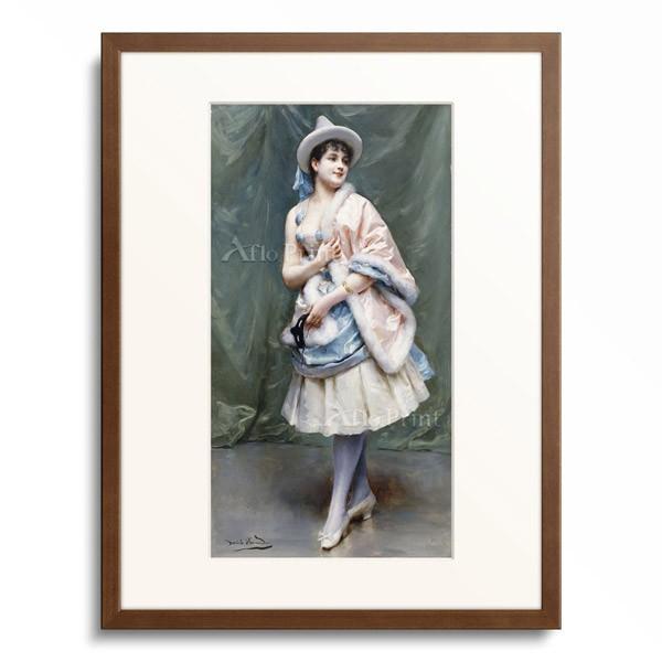 Artist: Hernandez, Daniel,1856-1932 Imagetitle: The Masked Ball. Dimensions: 66 x 35.6 cm Medium: Oil/Wood Location: Chr...