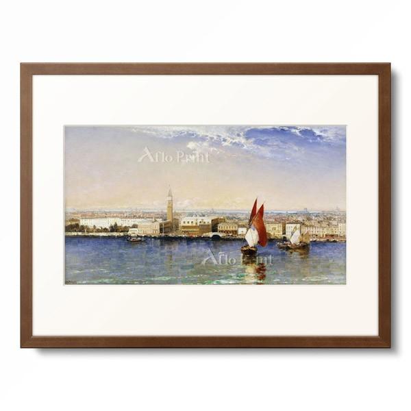 Artist: Meadows, Arthur Joseph,1843-1907 Imagetitle: The Bacino, Venice. 1897 Dimensions: 61 x 106.6 cm Medium: Oil/Canv...