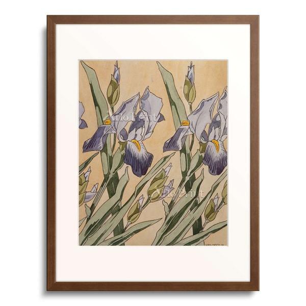 Artist:  Moser, Koloman,1868-1918 Imagetitle:  Iris. 1898 Dimensions:  29.5 x 23.8 cm Medium:  Watercolour on Paper Loca...