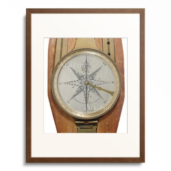 Artist: Technik Imagetitle: Engraved silvered-brass surveyor's compass. The dial inscribed B (Benjamin) Rittenhouse. Phi...