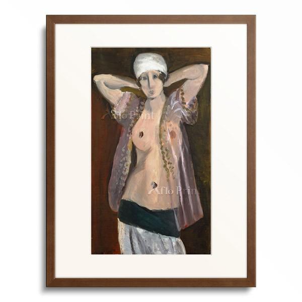 作家名： アンリ・マティス ( 1869年 - 1954年 ) フランスの画家ジャンル： フォーヴィスム 野獣派Artist: Matisse, Henri,1869-1954 Imagetitle: Odalisque debout (O...