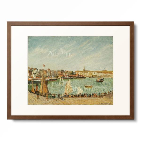 フランスの画家ジャンル： 印象派Artist: Pissarro, Camille,1830-1903 Imagetitle: The Afternoon Sun, Outer Port of Dieppe. 1902 Dimensions...