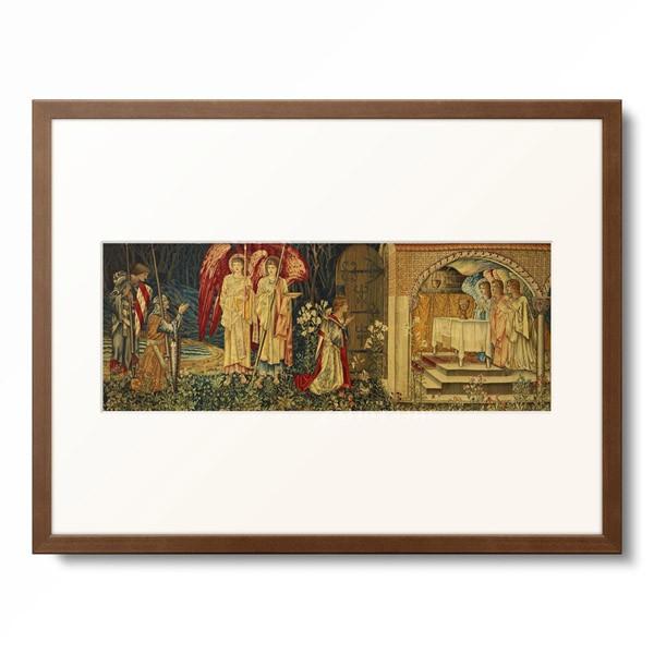 Artist: Burne-Jones, Sir Edward,1833-1898 Imagetitle: The Achievement of the Holy Grail by Sir Galahad, Sir Bors and Sir...