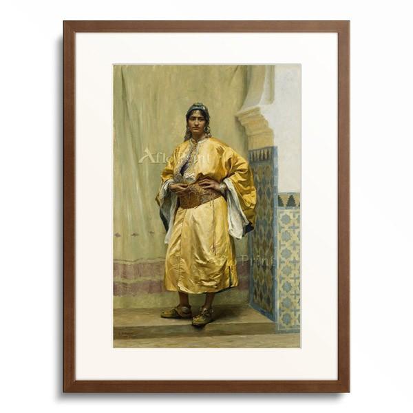 Artist: Bretegnier, Georges,(1860-1892) Imagetitle: An Odalisque. 1889 Dimensions: 75.5 x 50 cm Medium: oil on canvas Lo...