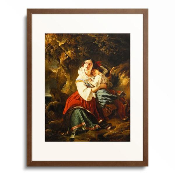 Artist: Winterhalter, Franz Xaver,1805-1873 Imagetitle: The Approaching Storm. 1834 Dimensions: 47.7 x 38.1 cm Medium: o...