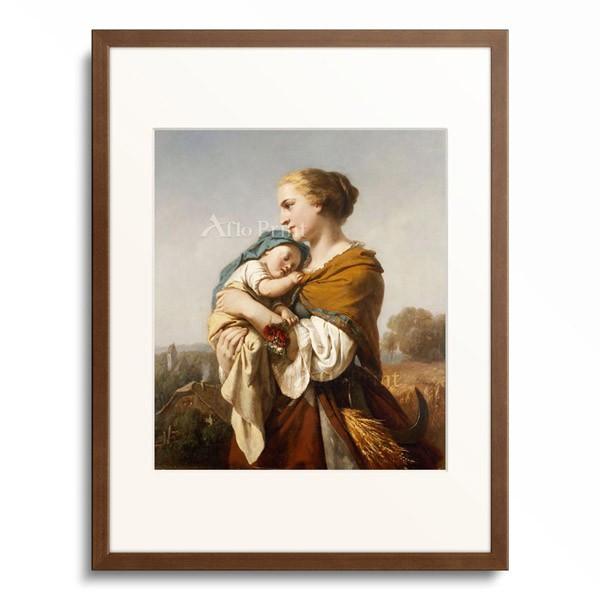 Artist: Gugel, Karl Adolf,1820-1885 Imagetitle: The Harvesters. 1857 Dimensions: 99 x 88.2 cm Medium: oil on canvas Loca...