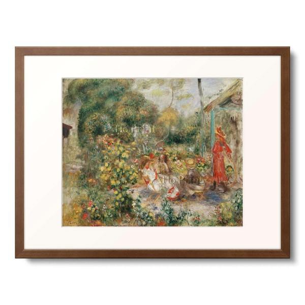 作家名： ピエール＝オーギュスト（オギュスト）・ルノワール  ( 1841年 - 1919年 ) フランスの画家ジャンル： 印象派 Artist:  Renoir, Auguste,1841-1919 Imagetitle:  Girls ...