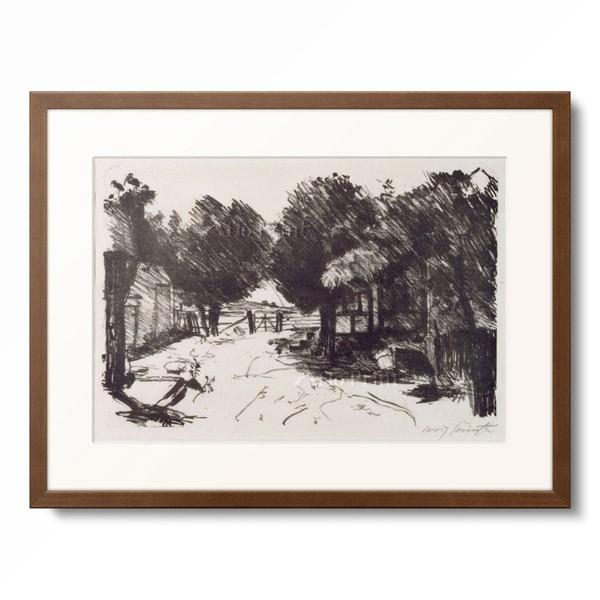 作家名： ローヴィス・コリント (1858年-1925年)国籍： ドイツ ジャンル： 印象派 ポスト印象派 ポン・タヴェン派 Artist: Corinth, Lovis,1858-1925 Imagetitle: Smallholding...