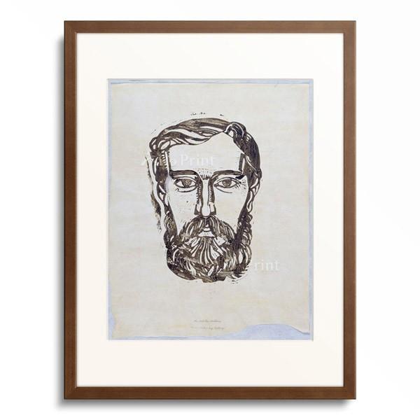 Artist: Babberger, August,1885-1936 Imagetitle: Portrait of Walter Muller-Wulckow. 1918 Dimensions: 49 x 38 cm Medium: L...