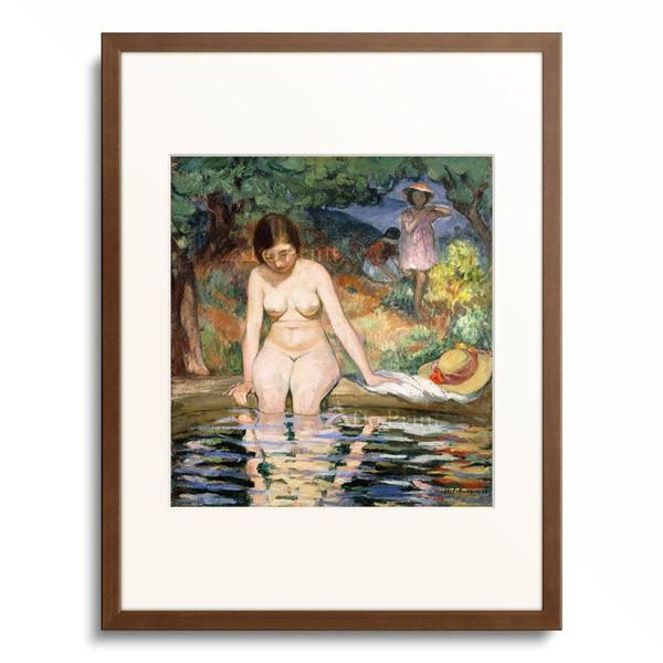 Artist: Lebasque, Henri,1865-1937 Imagetitle: Bather (Baigneuse). 1910 Dimensions: 106 x 96.5 cm Medium: Oil/Canvas Loca...