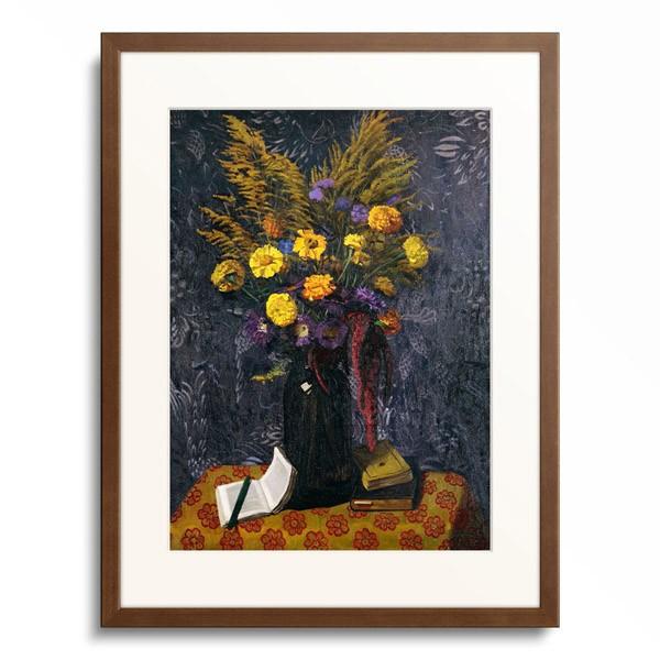 作家名： フェリックス・ヴァロットン ( 1865年 - 1925年 ) 国籍： スイス ジャンル：ナビ派   Artist: Vallotton, Felix,1865-1925 Imagetitle: French Marigold, ...