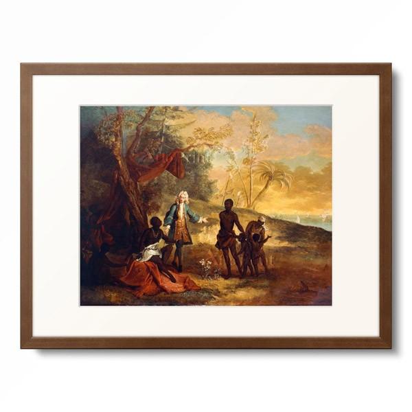 Artist: Oudry, Jean Baptiste,1696-1755 Imagetitle: From the Four Parts of the World - Africa: A European Merchant Barter...