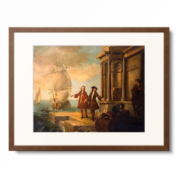 Artist: Oudry, Jean Baptiste,1696-1755 Imagetitle: From the Four Parts of the World - Europe: European Merchants with St...