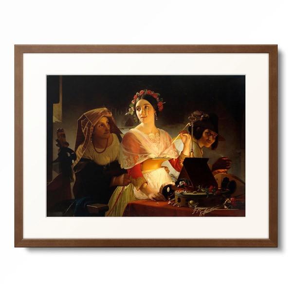 Artist: Maes, Jean Baptiste Lodewijk,1794-1856 Imagetitle: Preparing for the Ball. 1855 Dimensions: 100 x 137 cm Medium:...