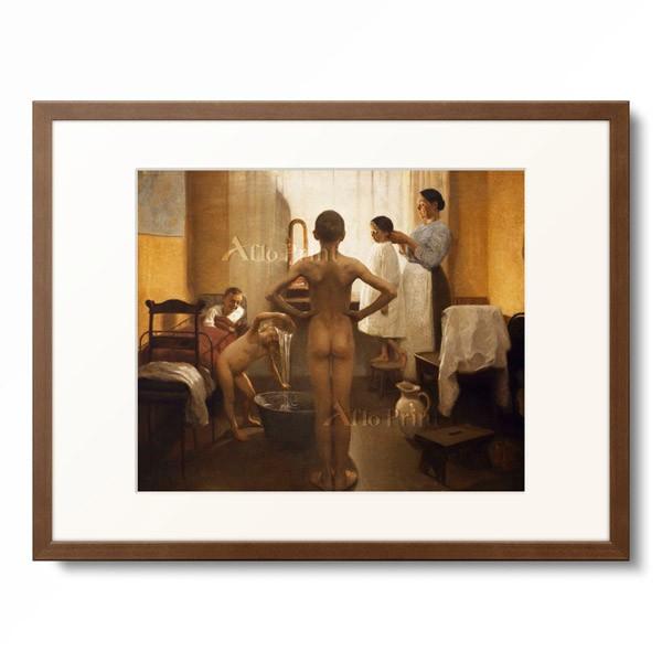 Artist: Meyer, Carl Vilhelm,1870-1938 Imagetitle: Bath Time. 1908-09 Dimensions: 81.9 x 98.1 cm Medium: Oil/Canvas Locat...