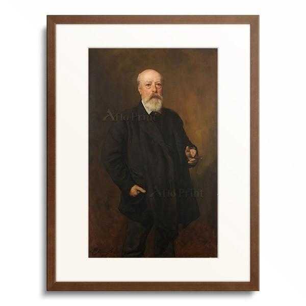 所蔵：クンストパラスト美術館Artist: Janssen, Peter,1844-1908 Imagetitle: Portrait of Andreas Achenbach. 1890 Dimensions: 156,1 x 97 cm...